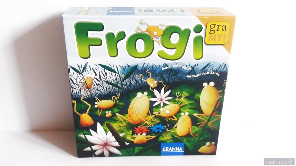 Recenzja #7 Frogi - słodkie żabki urządzają wyścigi.