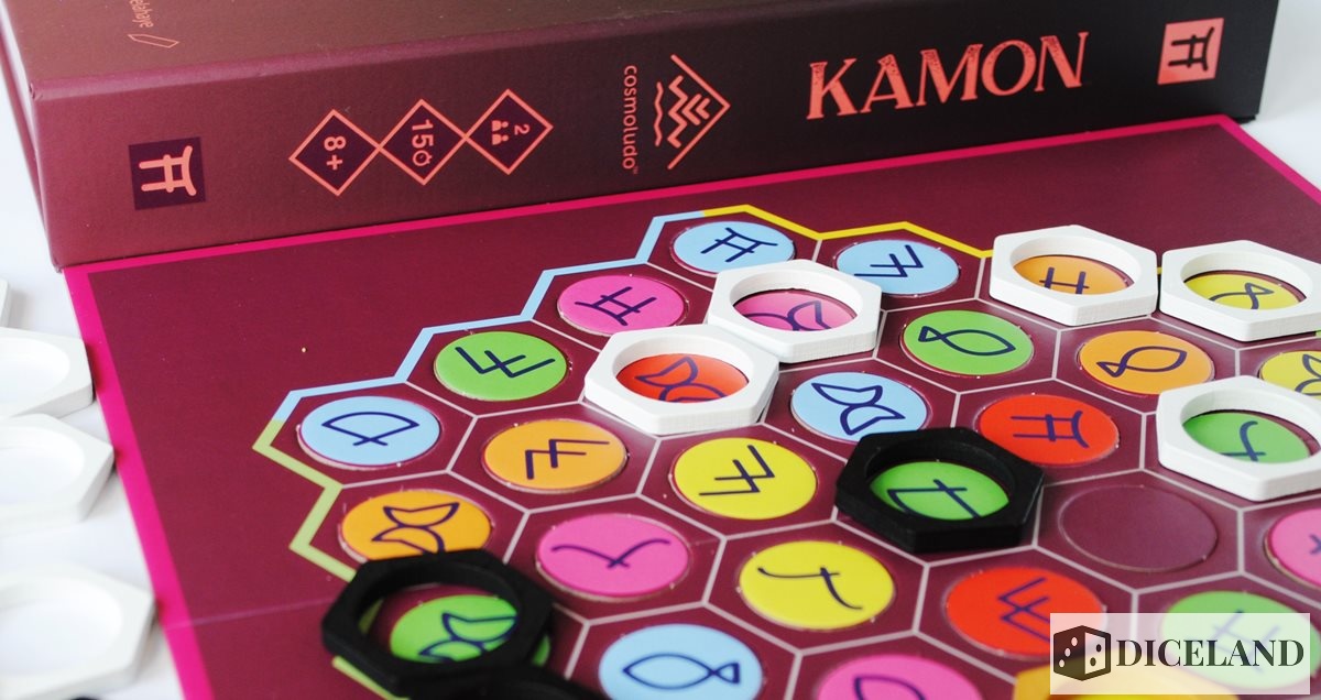 Recenzja #787 Cosmoludo: Kamon - kolorowy pojedynek umysłów!