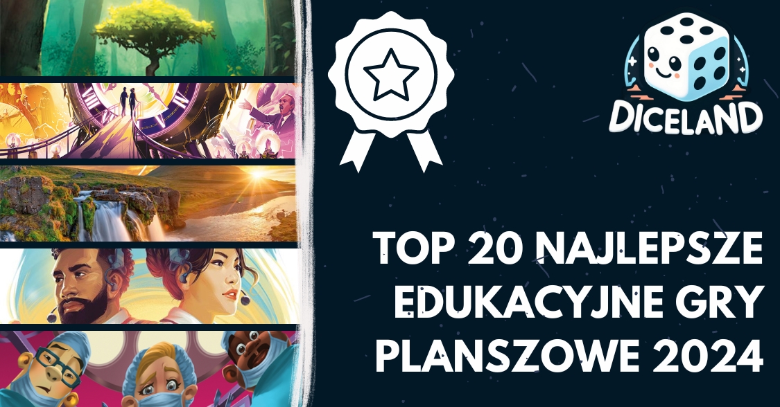 Top 20 Najlepsze edukacyjne gry planszowe 2024