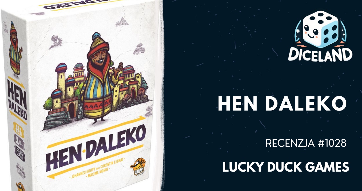 Recenzja #1028 Hen Daleko - innowacyjna, abstrakcyjna karcianka.
